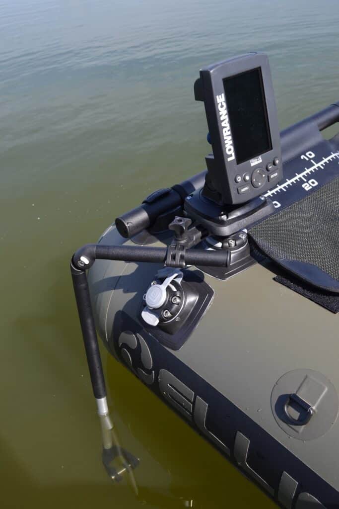 Support écho-sondeur télescopique carré Fasten Borika - RBOAT